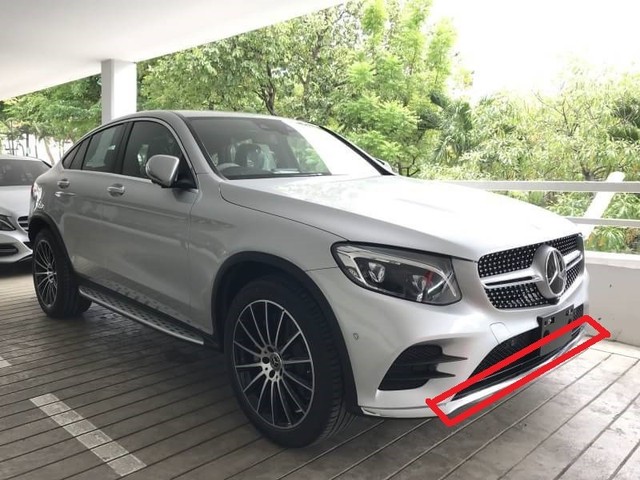 MERCEDES X253 GLC Front Bumper Lower Chrome 2015 to 2019 A2538854300 ...