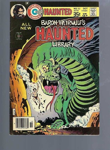 HAUNTED LIBRARY 32 - 1971 SERIES - CHARLTON HORROR COMICS | eBay