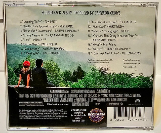 Elizabethtown 2 (Original Soundtrack) by Various Artists (CD, 2006) for ...