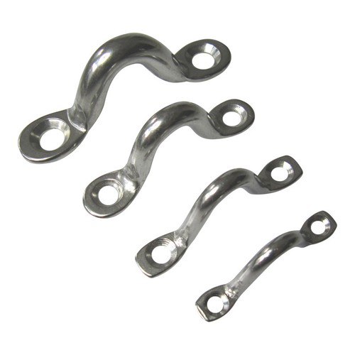 Wire Eye Strap Stainless Steel A4 Marine-Grade (316) Fender Hook Canopy ...