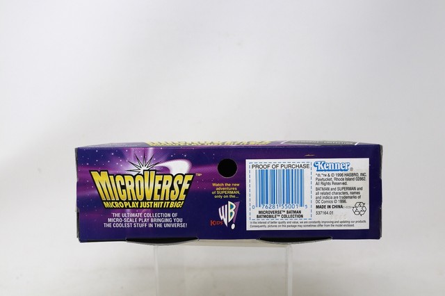 Microverse Batman Batmobile Collection 3 Cars Kenner 1996 MIB for sale ...