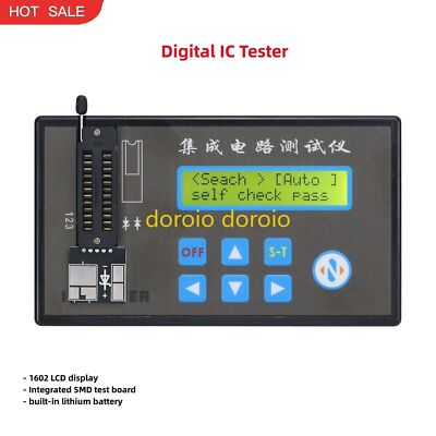 Integrated Circuit Tester IC Tester for Logic Chip Optocoupler Diode ...