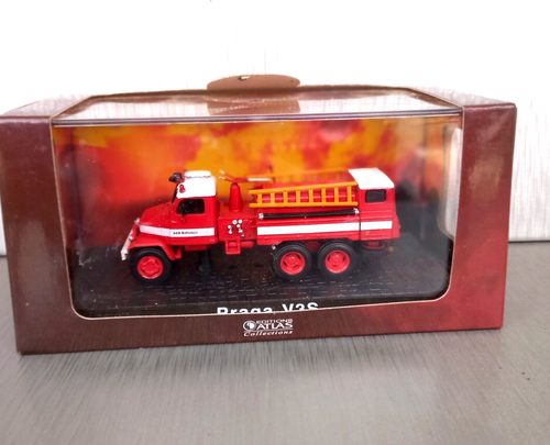 Atlas Fire Engines Praga V3S 1:72 Diecast Metal.red color | eBay