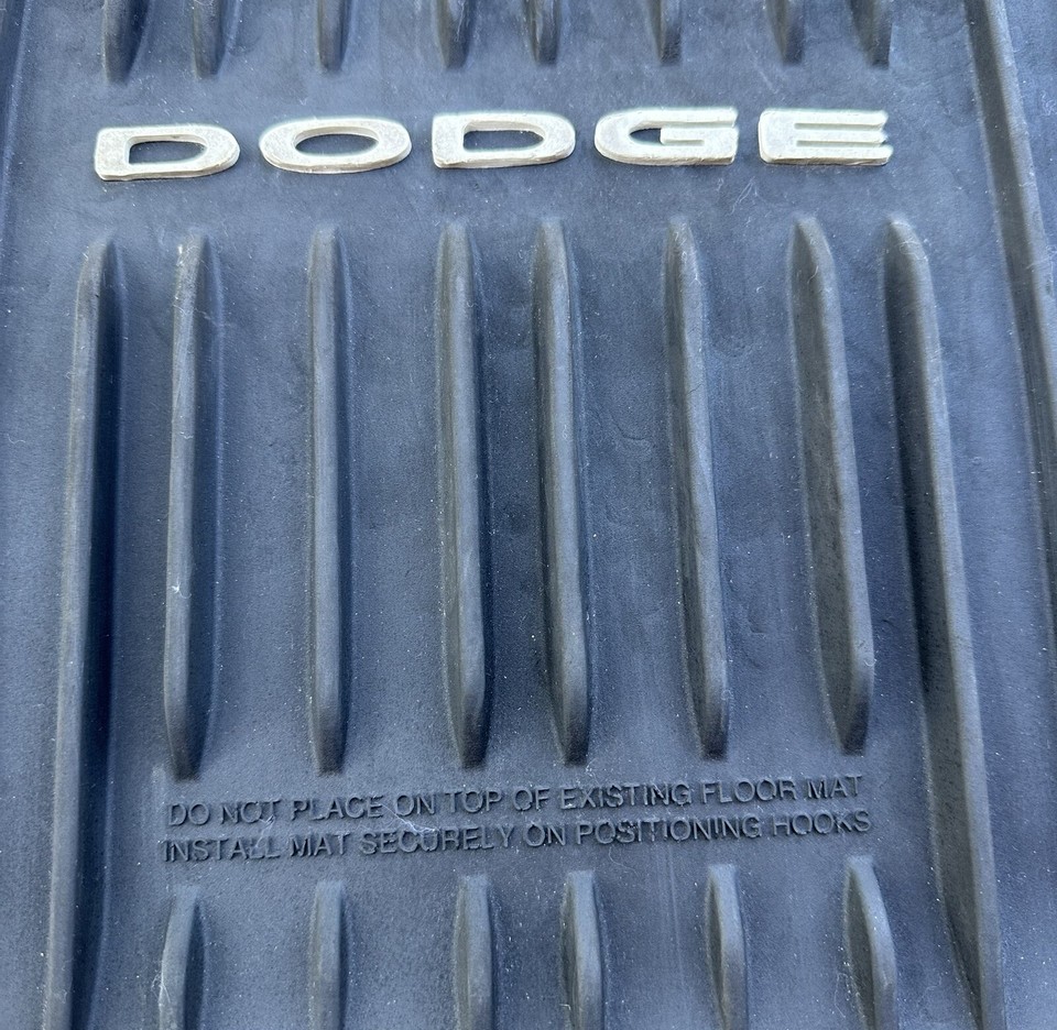 82212545AB All Weather Slush Floor Mats Dodge Challenger RWD (2011-23 ...