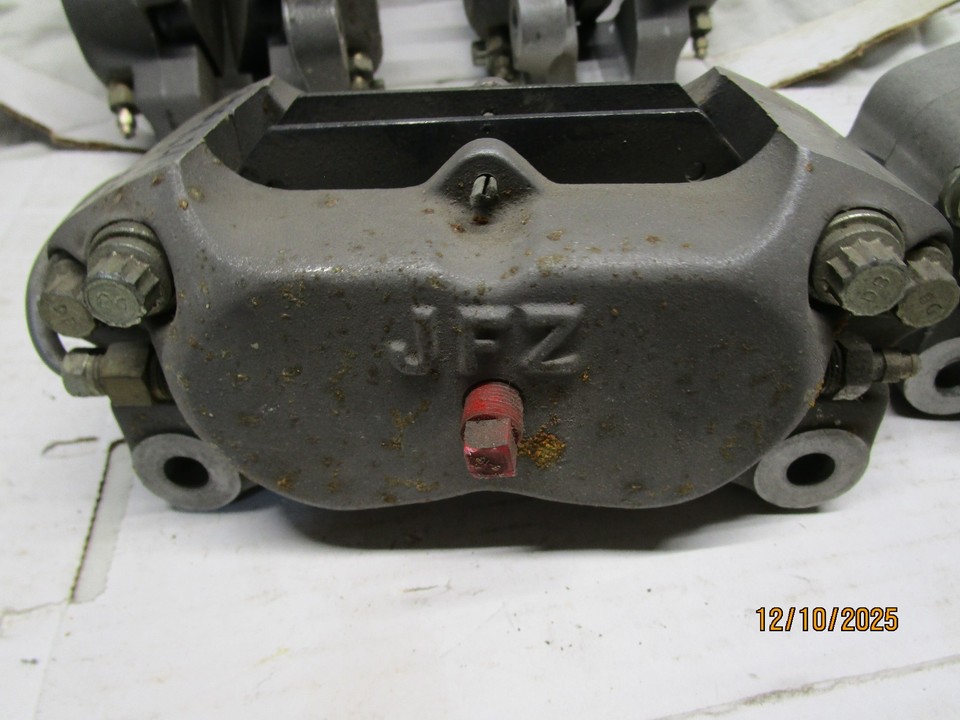 NOS Set of 4 JFZ Four piston Brake Calipers with Brake Pads | eBay