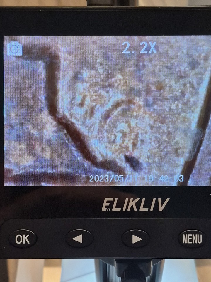 1984 Lincoln Memorial Penny DISTORTED FG Polished Die Double Ear Lobe ...