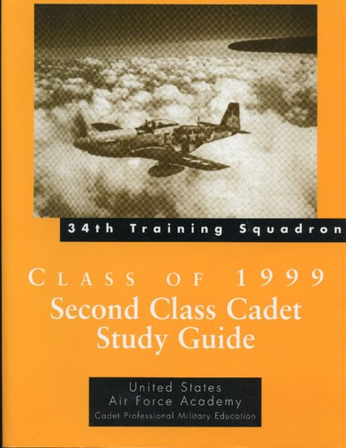 Air Force Academy-34th Training-1999-Book-Second Class Cadet Study ...