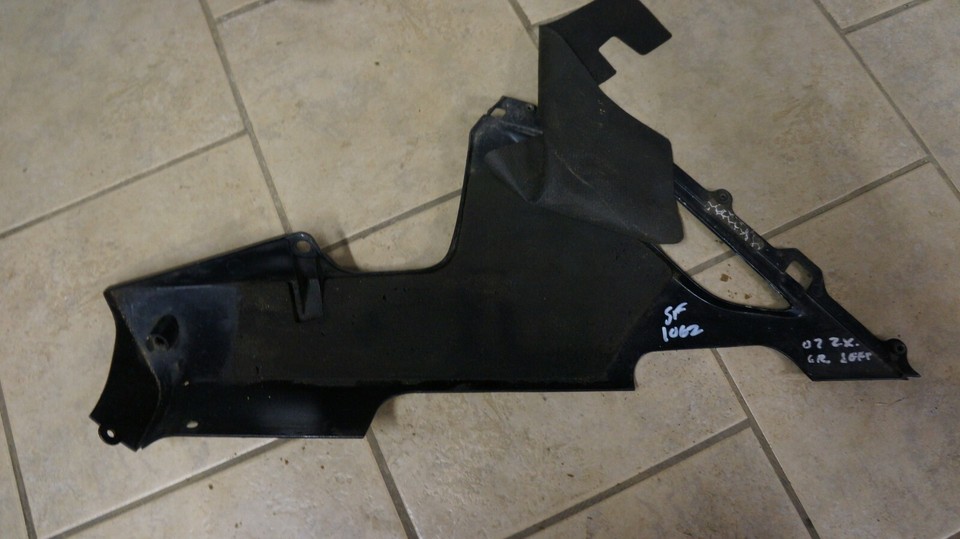 07 08 Kawasaki ZX6 ZX6R Front Left Fairing Cowling SIDE COVER SF1062 | eBay