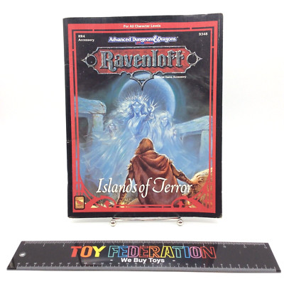 TSR D&D 2nd Edition Ravenloft ISLANDS OF TERROR Game Accessory 9348 | eBay