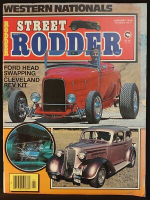 Street Rodder Hot Rod Car Magazine January 1979 | eBay