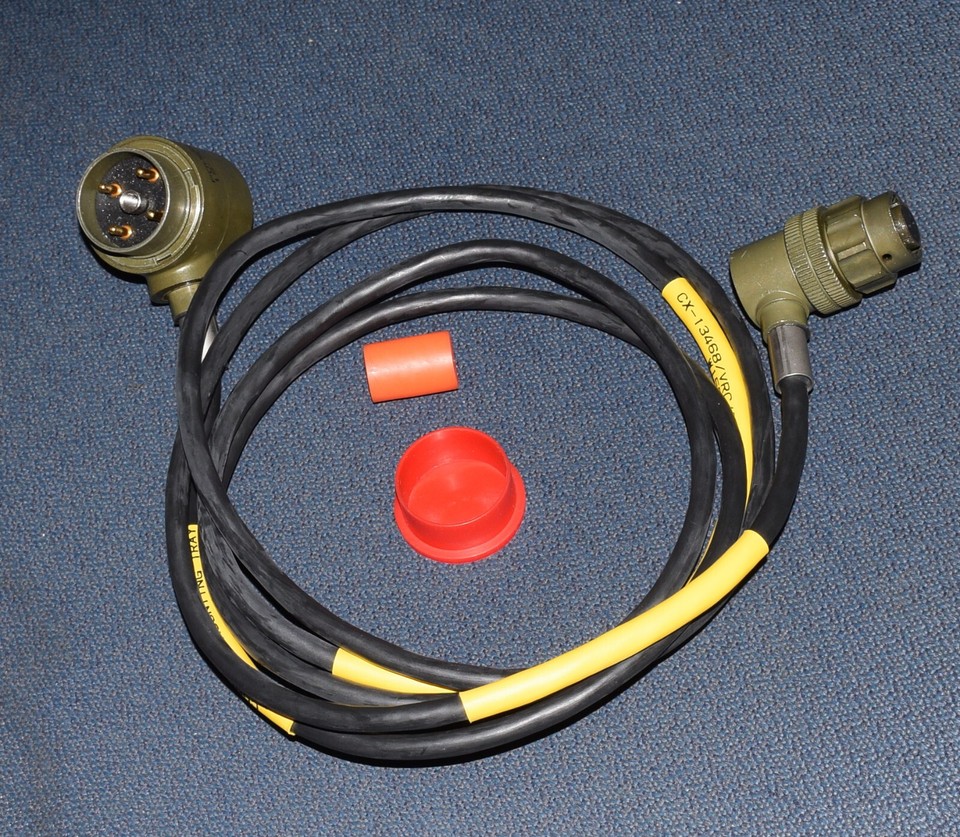 MILITARY VIC-3 INTERCOM MCS TO RADIO TRAY POWER CABLE CX-13468/VRC ...