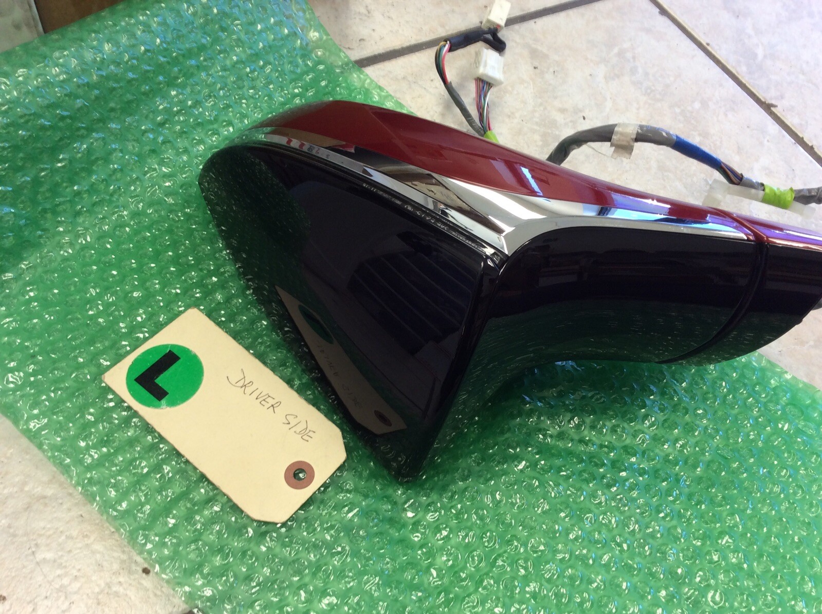 2018 2019 2020 Lexus LS500 Mirror Assembly w/blind spot OEM left refund ...