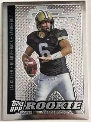 2006 Topps Draft DPP Jay Cutler Class Chrome Rookie RC #173 BEARS | eBay