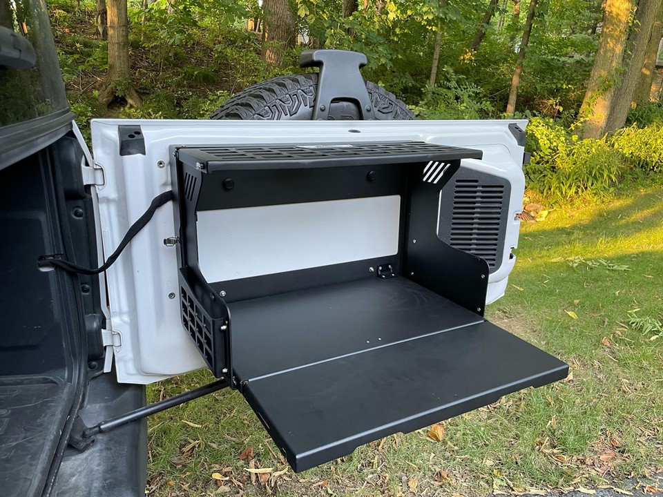 US Foldable Tailgate Table and Molle Panel For 2021-2025+ Ford Bronco 2 ...