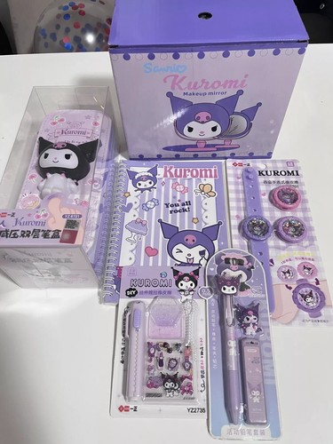 6PCS Kuromi Stationery Set, Kawaii Back To School Supplies Gift Bundle Set | eBay