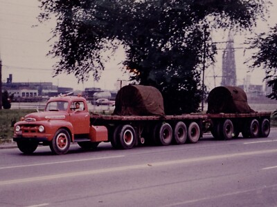 Ford Trucks NEW METAL SIGN: Coil Steel Hauler Flatbed Tractor Trailer ...