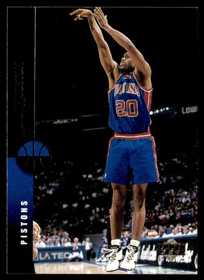 1994-95 Upper Deck Allan Houston Detroit Pistons #142 | eBay