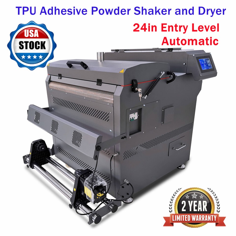 24in(600mm) Entry Level Automatic DTF Powder Shaker and Dryer Machine ...