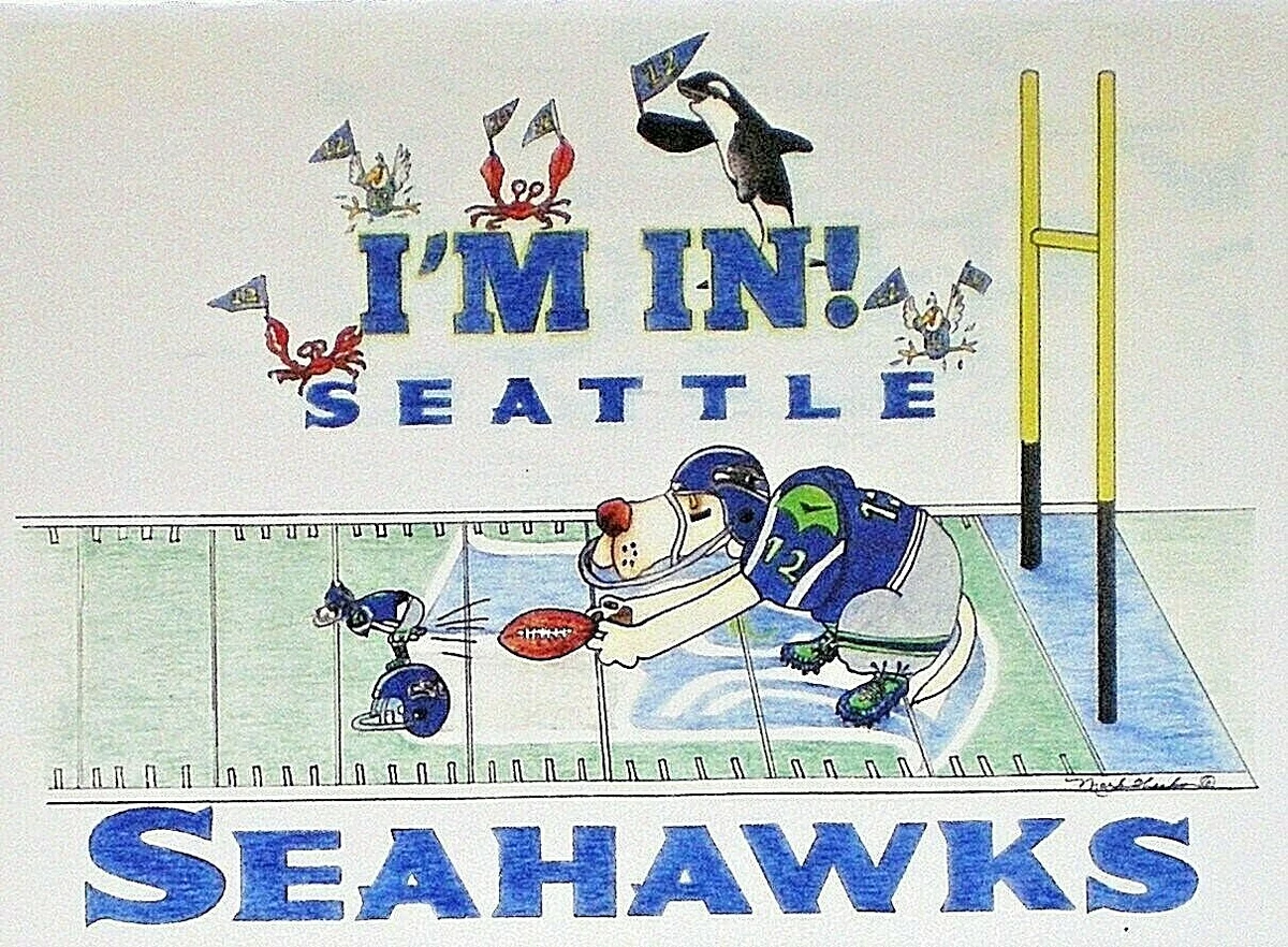Seattle Seahawks Cartoons