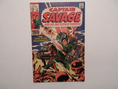 Marvel Comics Captain Savage #13 Apr | eBay