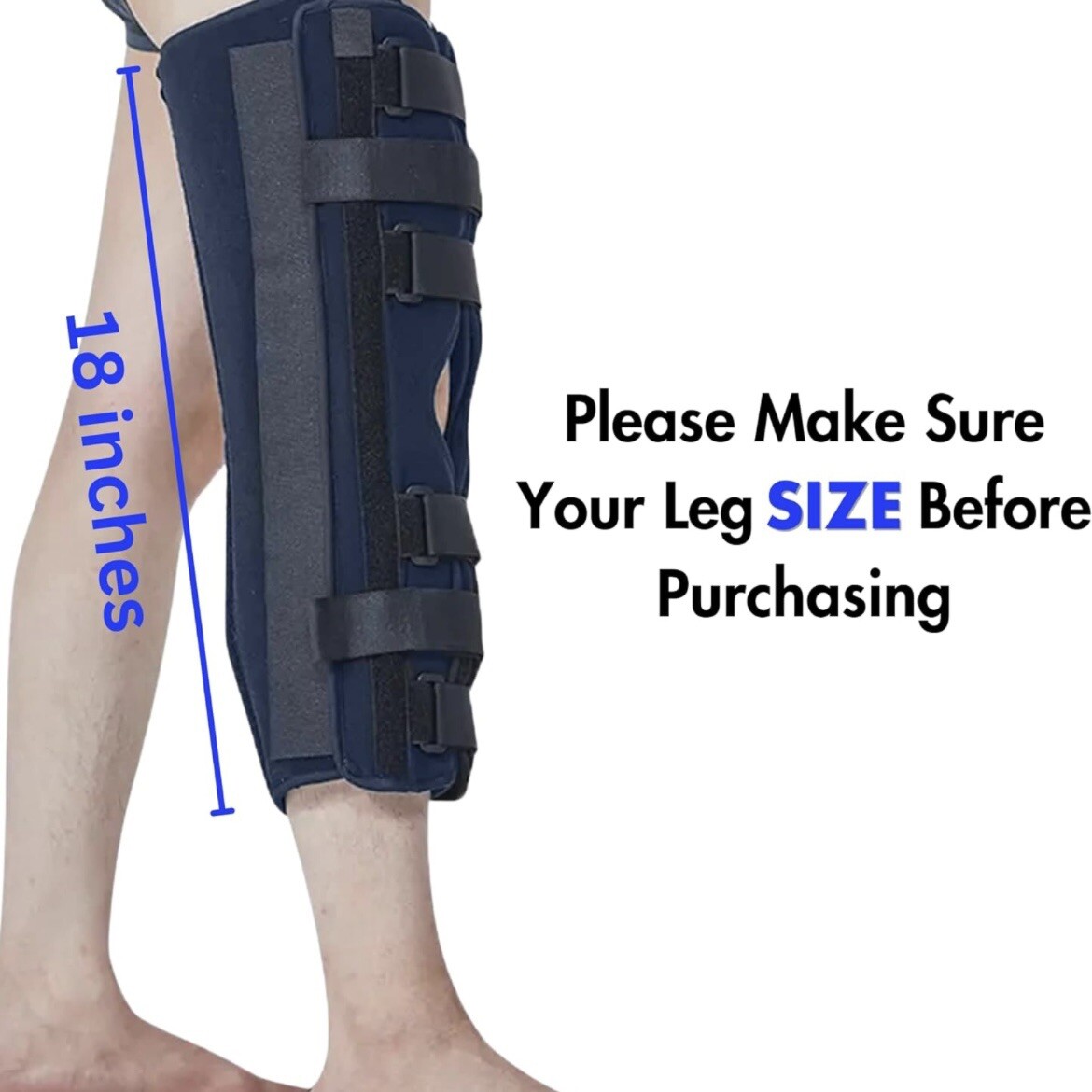 Adjustable tri panel Knee Brace for knee pain Comfortable and ...