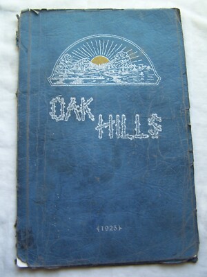 1925 AMITY HIGH SCHOOL YEARBOOK AMITY, OREGON OAK HILLS | eBay