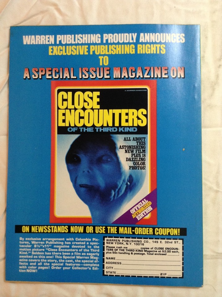 May. 1978 Warren Magazine - Famous Monsters of Filmland 143 Horror VF ...