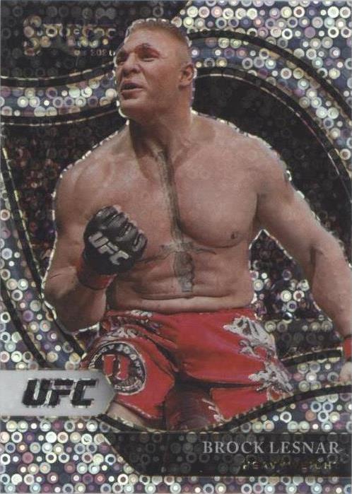 2021 Panini Select UFC - Octagonside Brock Lesnar #250 Disco Prizm for ...