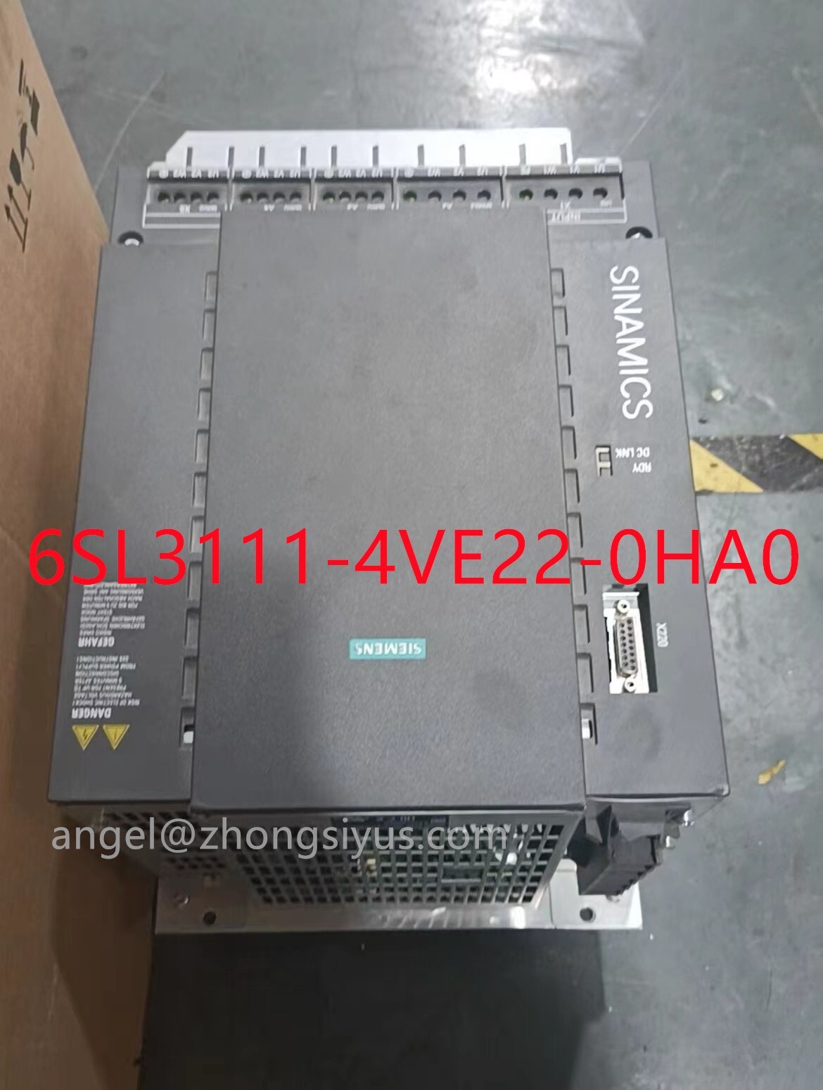 Used 6SL3111-4VE22-0HA0 SINAMICS S120 Combi Power Module, DHL/FEDEX/UPS ...