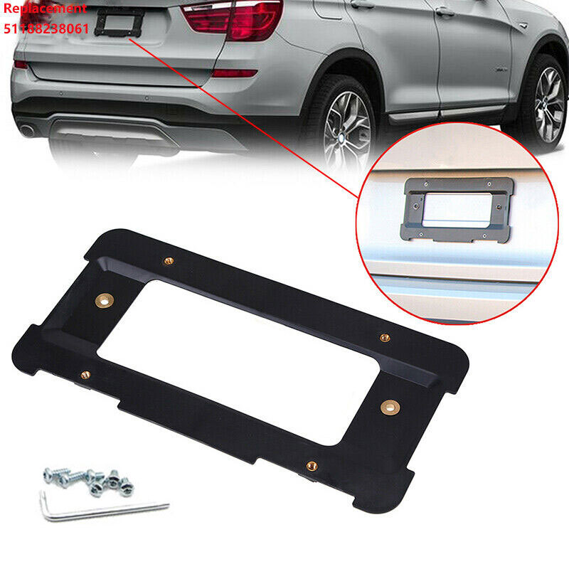 Rear License Plate Base Mount Bracket Frame Holder For BMW Replace ...