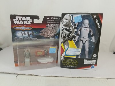 2 Star Wars Galaxy of Adventures Rise of Skywalker Jet Trooper & MICRO ...