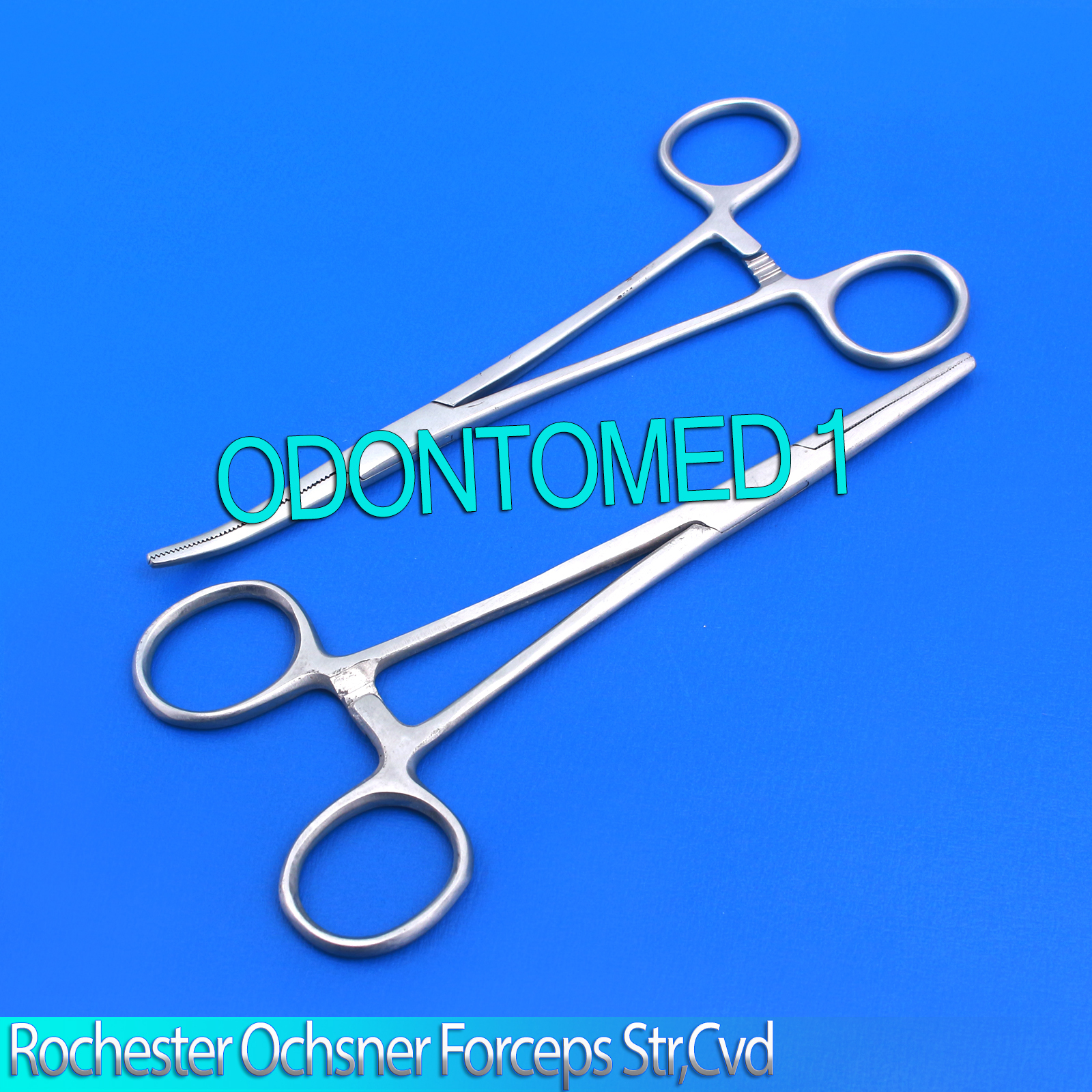 Set Of 2 ROCHESTER OCHSNER Forceps, 6.5" Cvd,Str Surgical Instruments ...