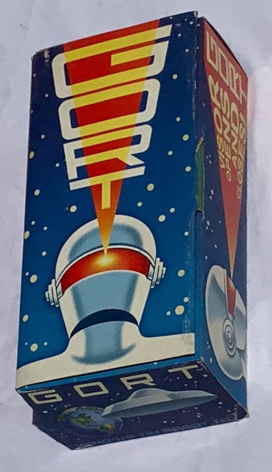 GORT Wind up tin robot toy 2000 vintage IN BOX JERRY EISENBERG #LF J5 ...