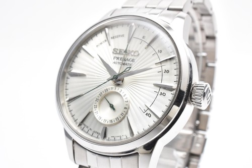 SEIKO Presage 4R57-00E0 SARY079 Automatic Men’s Watch Silver Dial Japan ...