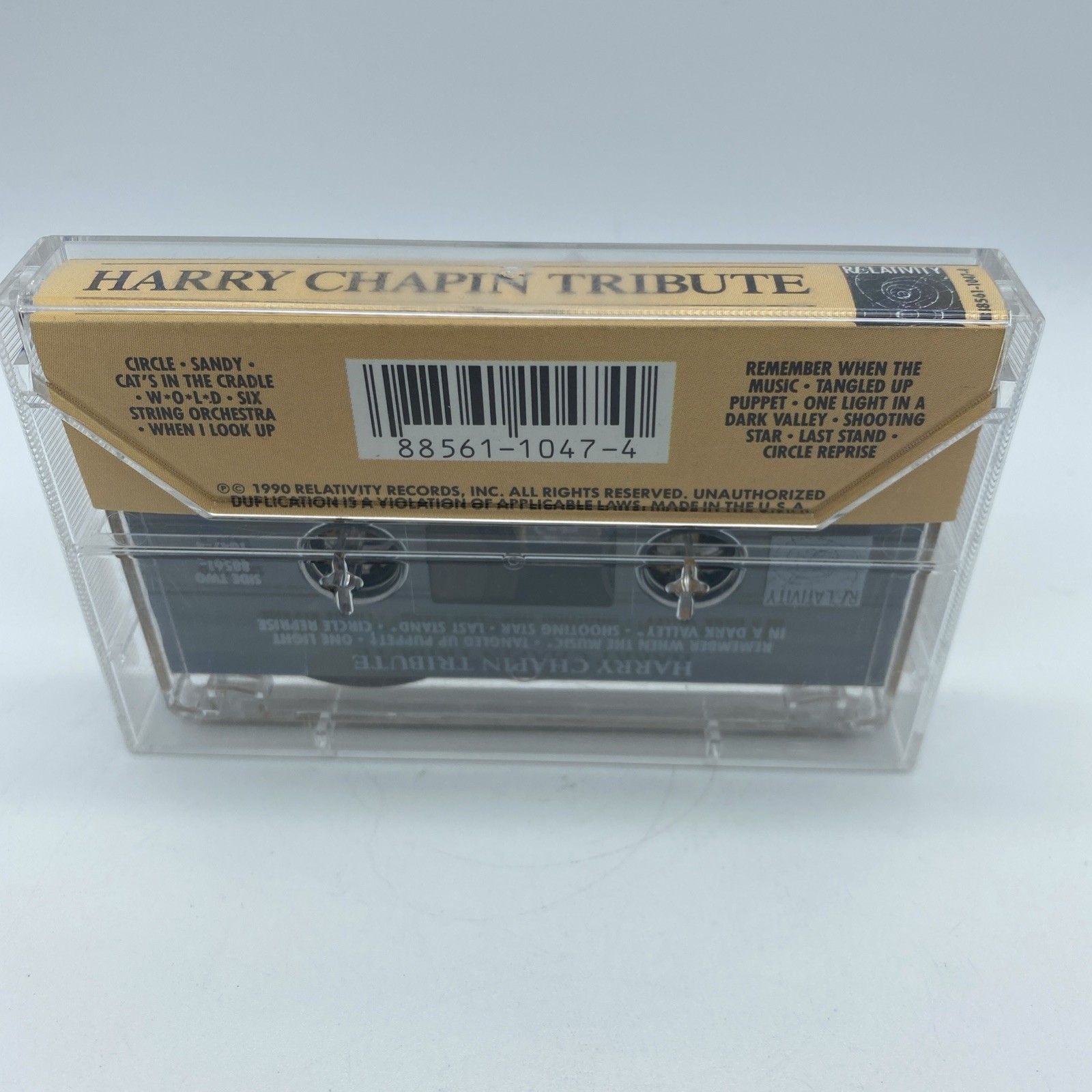 Harry Chapin Tribute Springsteen Benatar Nash Seeger Vintage Cassette ...