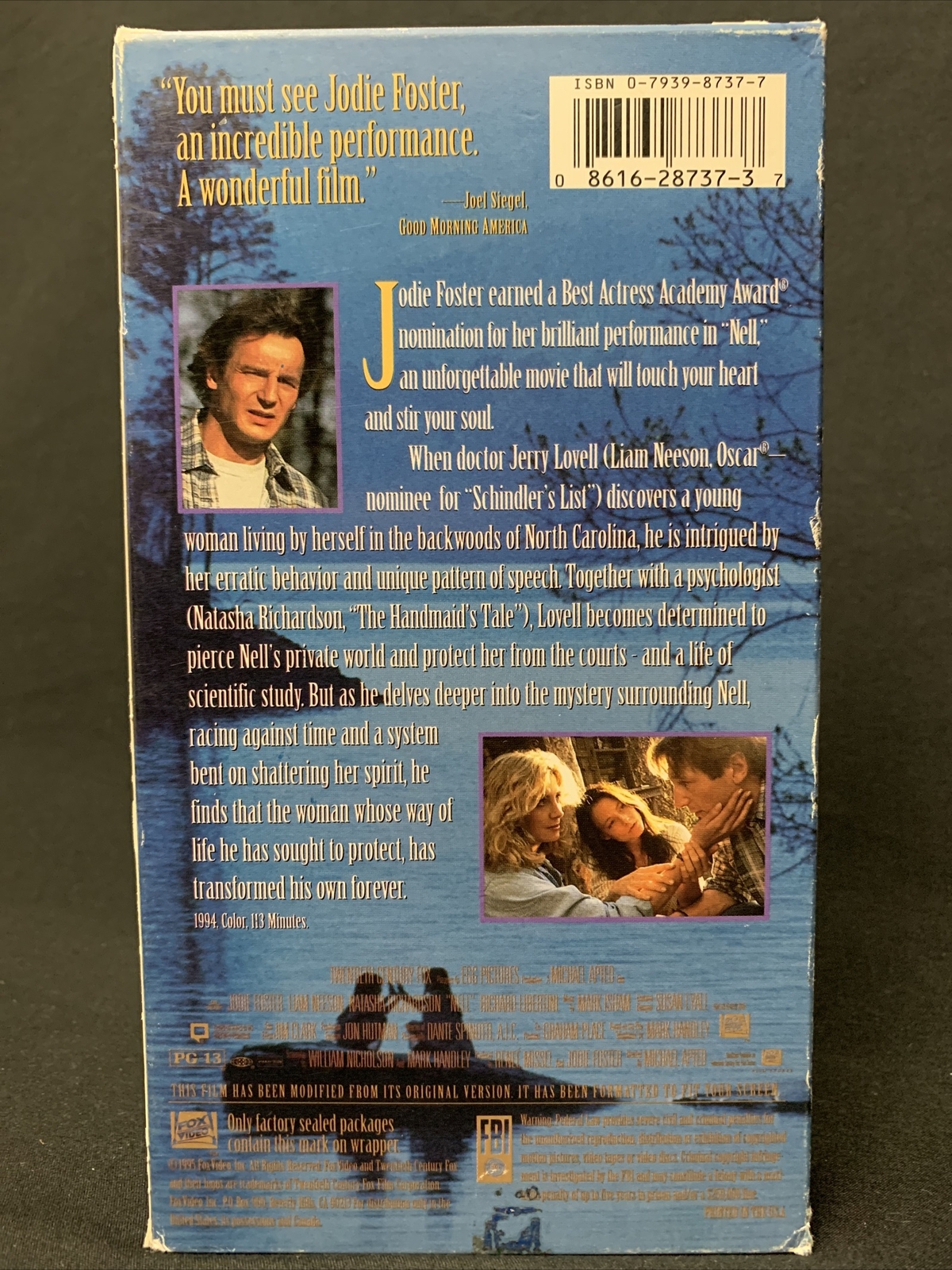 Nell (VHS, 1995) 86162873737| eBay