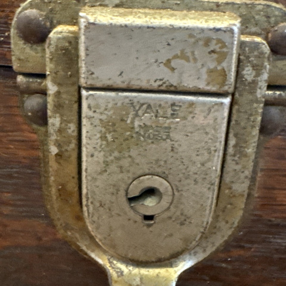 7 Drawer Machinist Tool Box Gerstner Yale Lock 5 Latch Top Vintage Old ...