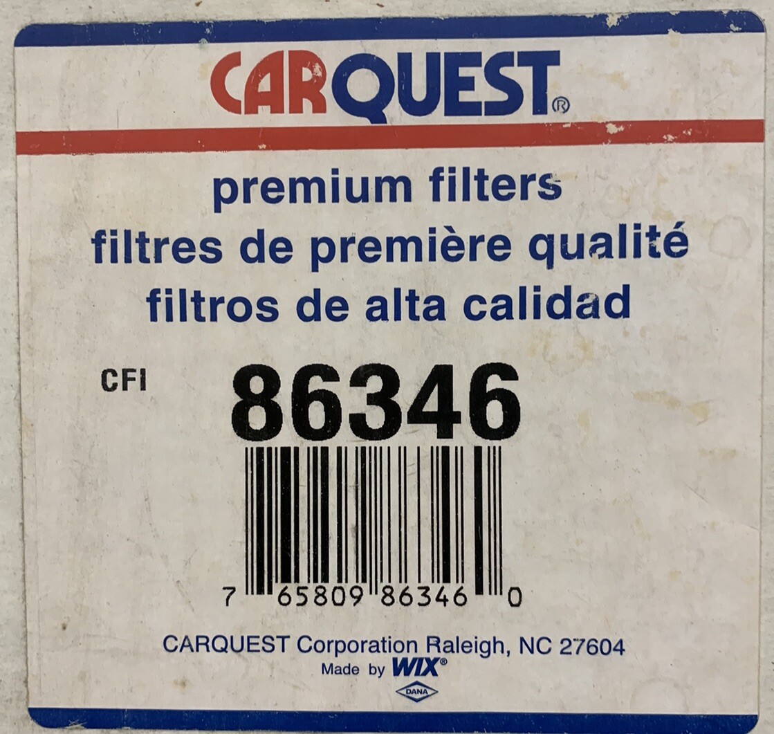 GONHER GG95 - Fuel filter cross reference