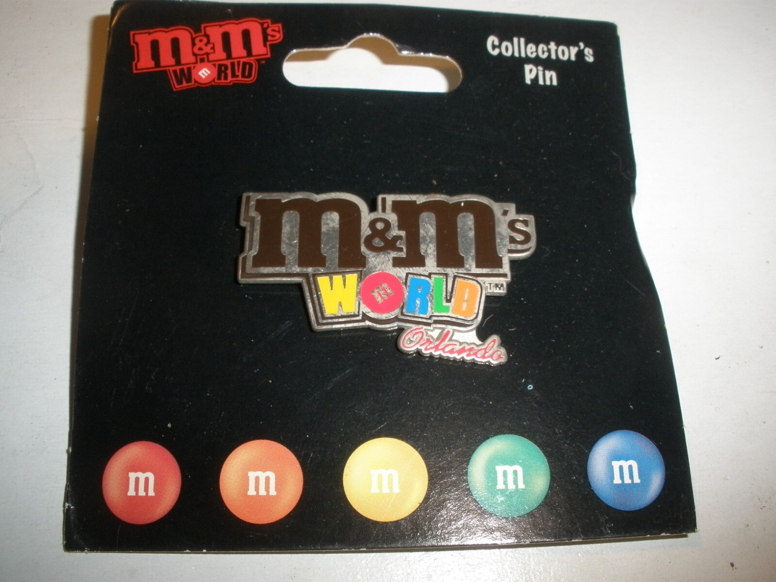 NEW M & M World Collector's Pin (YOU CHOOSE STYLE) | eBay