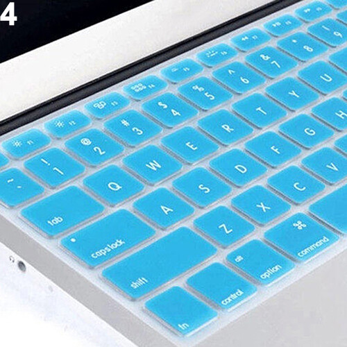 Silicone Keyboard Skin Protector Film Case Cover for Macbook Laptop ...