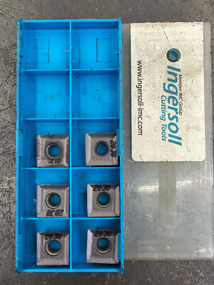 Qty 6 Ingersoll SDMT 120608 SDMT120608R-HS 5811679 IN2030 Grade Carbide ...