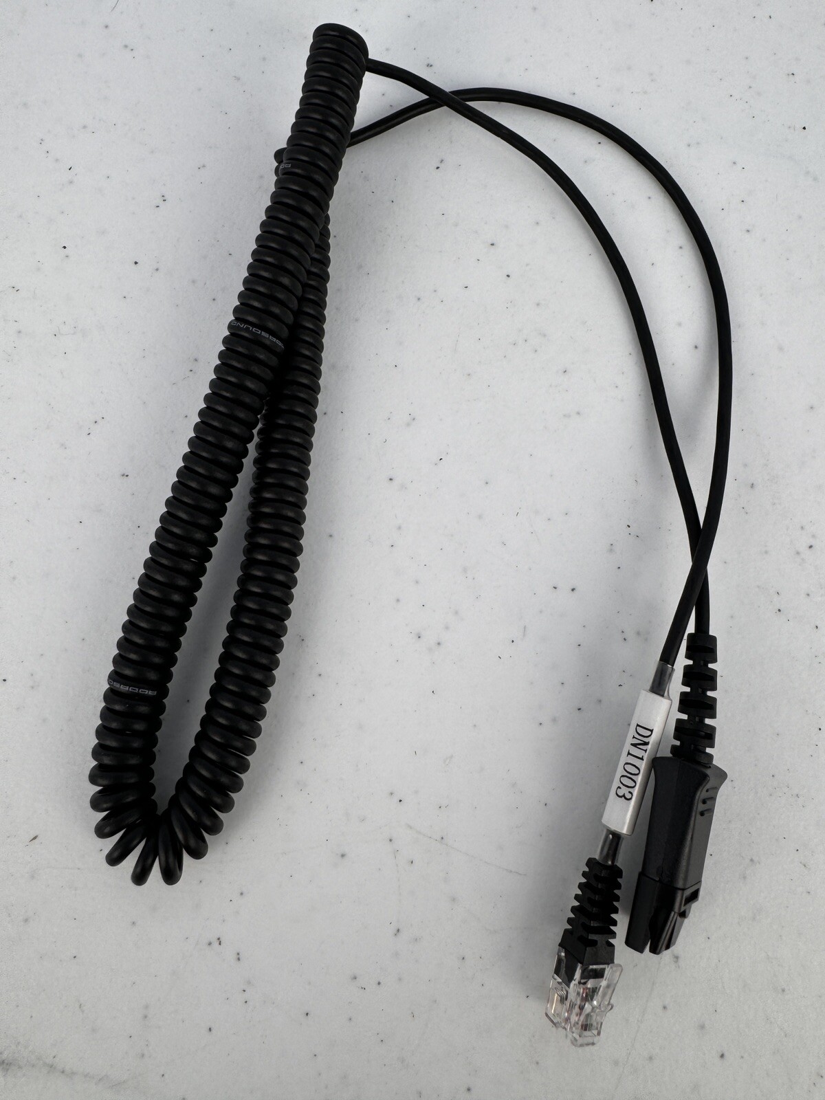 For Plantronics Or Cisco 26716-01 Quick Disconnect Cable U10 M22 M12 ...