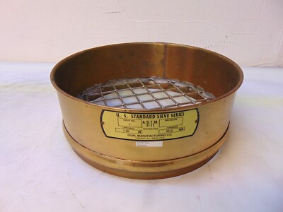 Dual Manufacturing U.S. Standard Sieve 1" Opening 1.00 IN S6454x | eBay