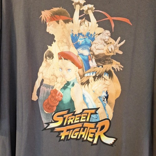 Street Fighter Capcom T Shirt Graphic 5 X | eBay