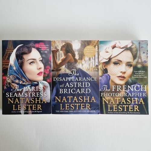 Natasha Lester Book Bundle Lot of 3 Large Novels French Photographer ...
