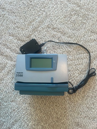 Pyramid 3500 Time Clock & Document Stamp, 14 Preprogrammed Messages, 3 ...