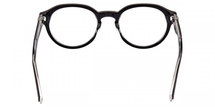Guess GU50083 005 Black Plastic Round Eyeglasses Optical Frame 50-21 ...
