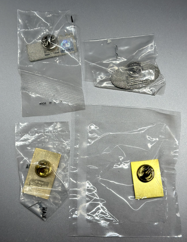 Lot of 4 New Vintage Holiday Inn Hotel Pins Hat Lapel Pin in Original ...