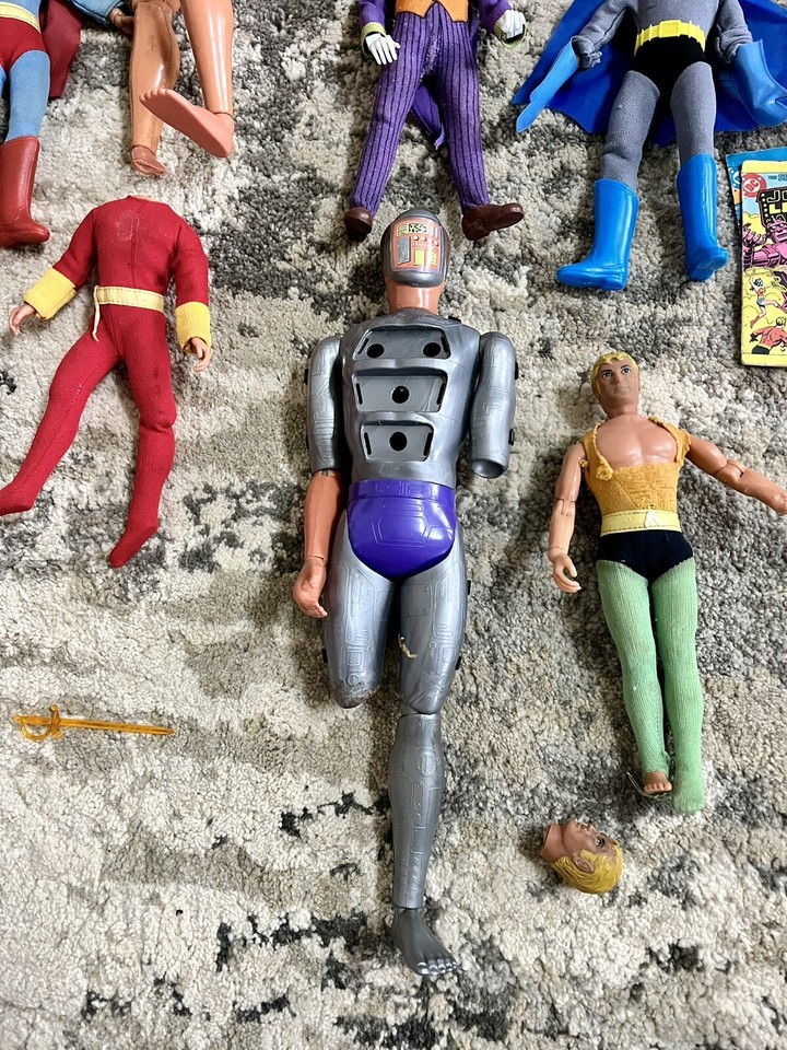 Mego Vintage Action Figures Lot 70s Batman Robin Superman | eBay