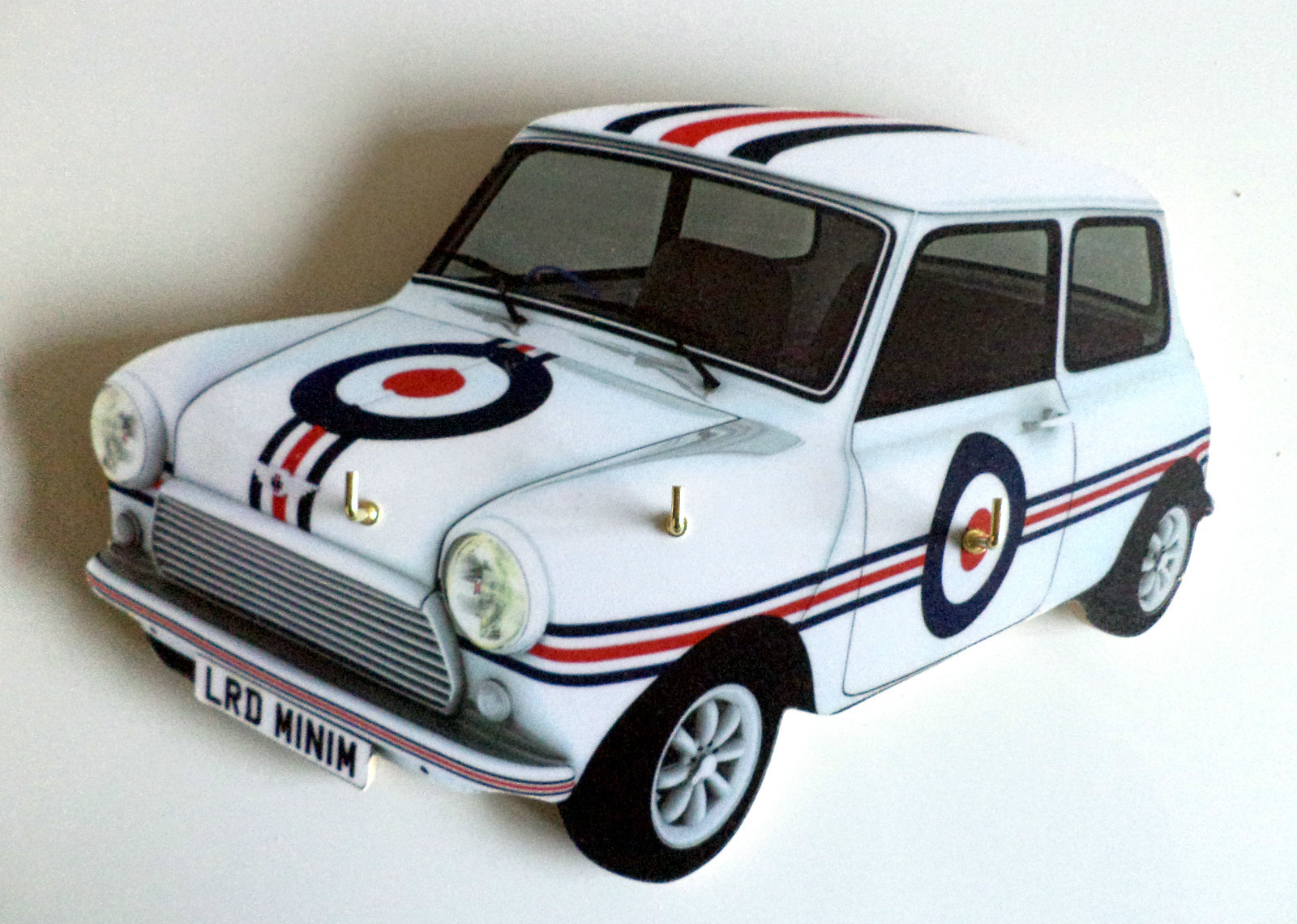 Mini Key Rack Key Holder, 60s Mini Car, Mini Cooper Key Rack, Mini ...